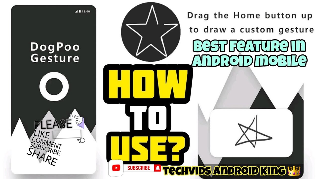 how to use gesture app in your android mobile best #mobile #technology ...