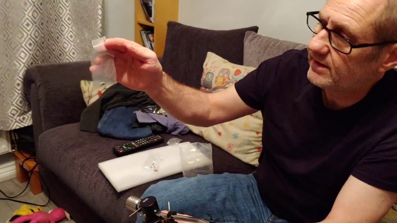 EIZZ EZ-6009A tonearm - YouTube