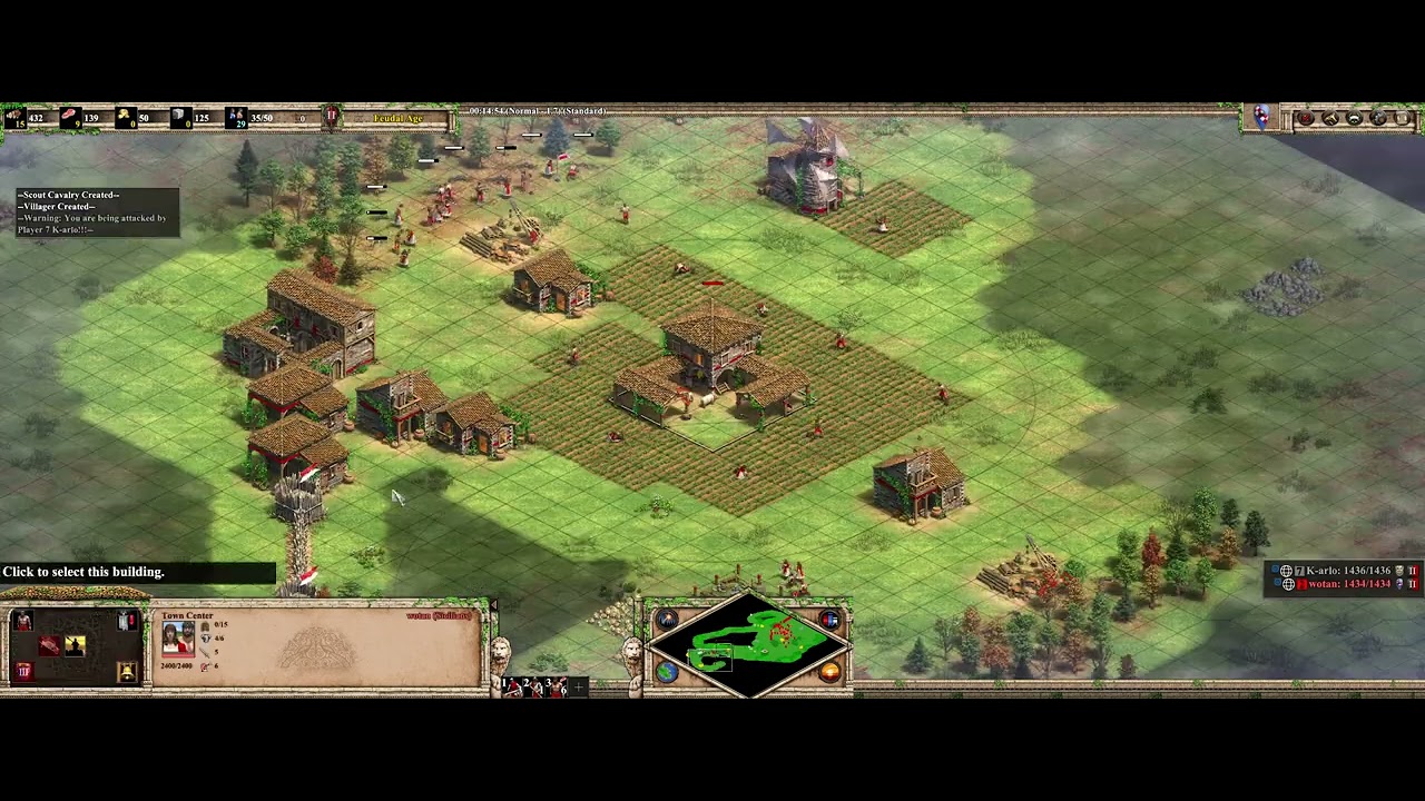 Age Of Empires 2 DE - low elo game play - Sicilians vs Cumans. Arabia ...