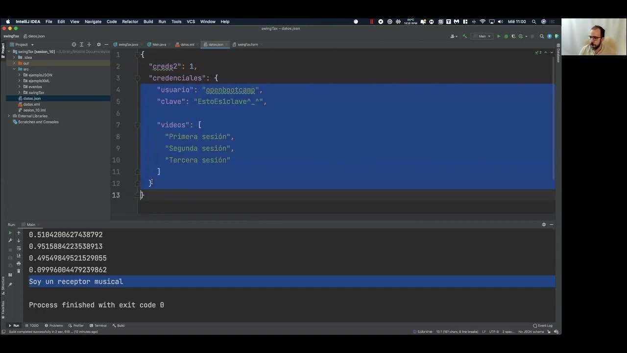 73 Xml y json - Curso Java - OpenBootcamp - YouTube