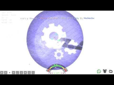 [얼불춤 커스텀] かめりあ(Camellia) - Heart of Android : Even If It's Only By Mechanism 언제끝나 [map by Team ...