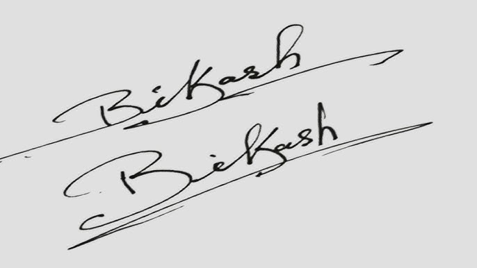Bikash Style Name Image