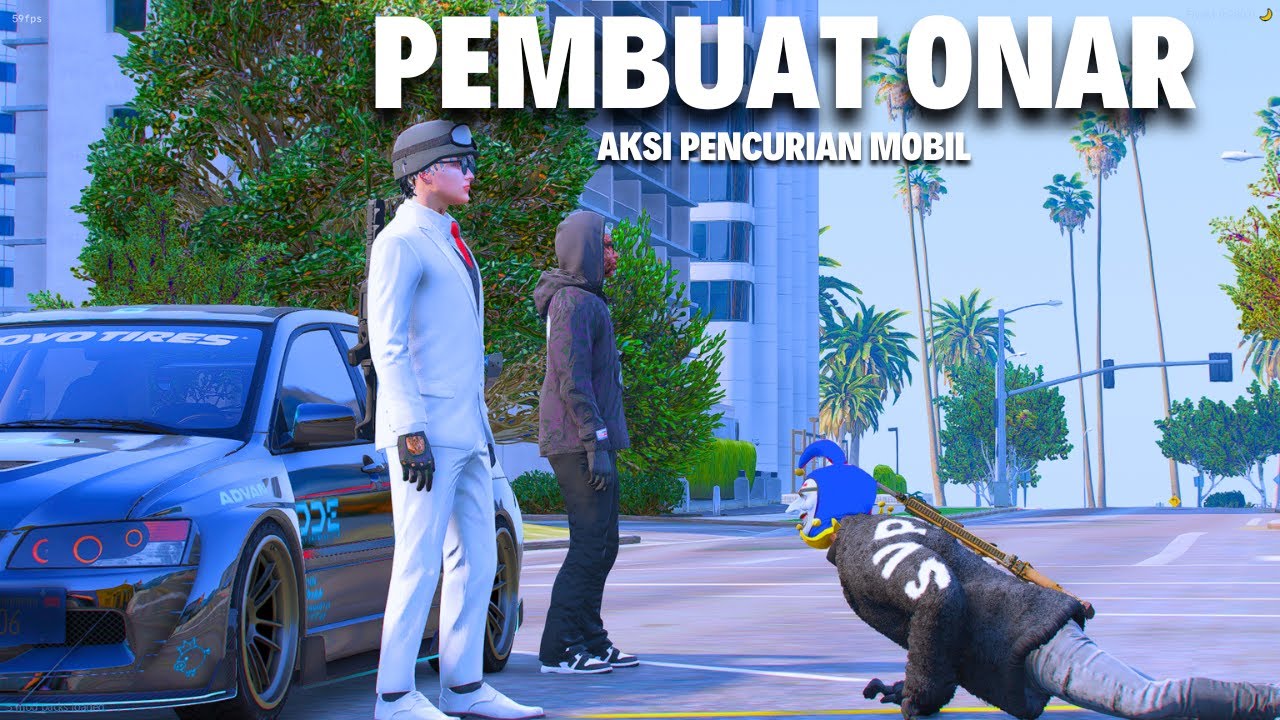 JOKER KEMBALI BERBUAT ONAR DAN BERHASIL MENCURI MOBIL ANAK DOBRAK - GTA ...