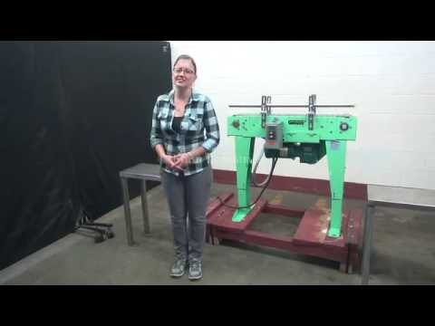 Garvey Belt Conveyor Table Demonstration - YouTube