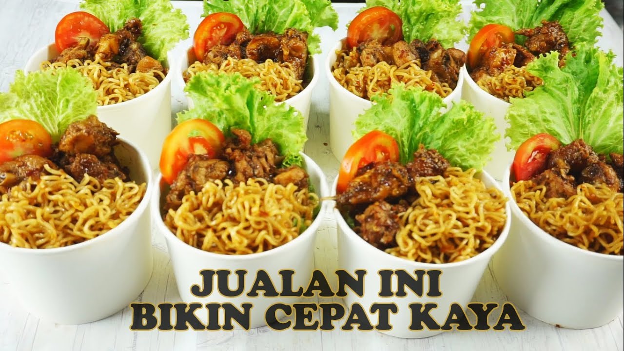 Ide Jualan Rice Bowl Lauk Ayam Pedas Mie Baru Mateng Langsung Ludes
