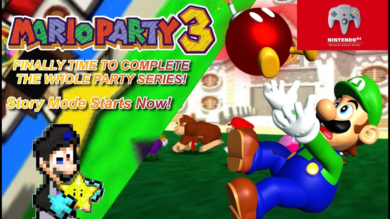 Mario Party 3 - Part 2 - Luigi's Kindness To Victory! Luigi's Stardom ...