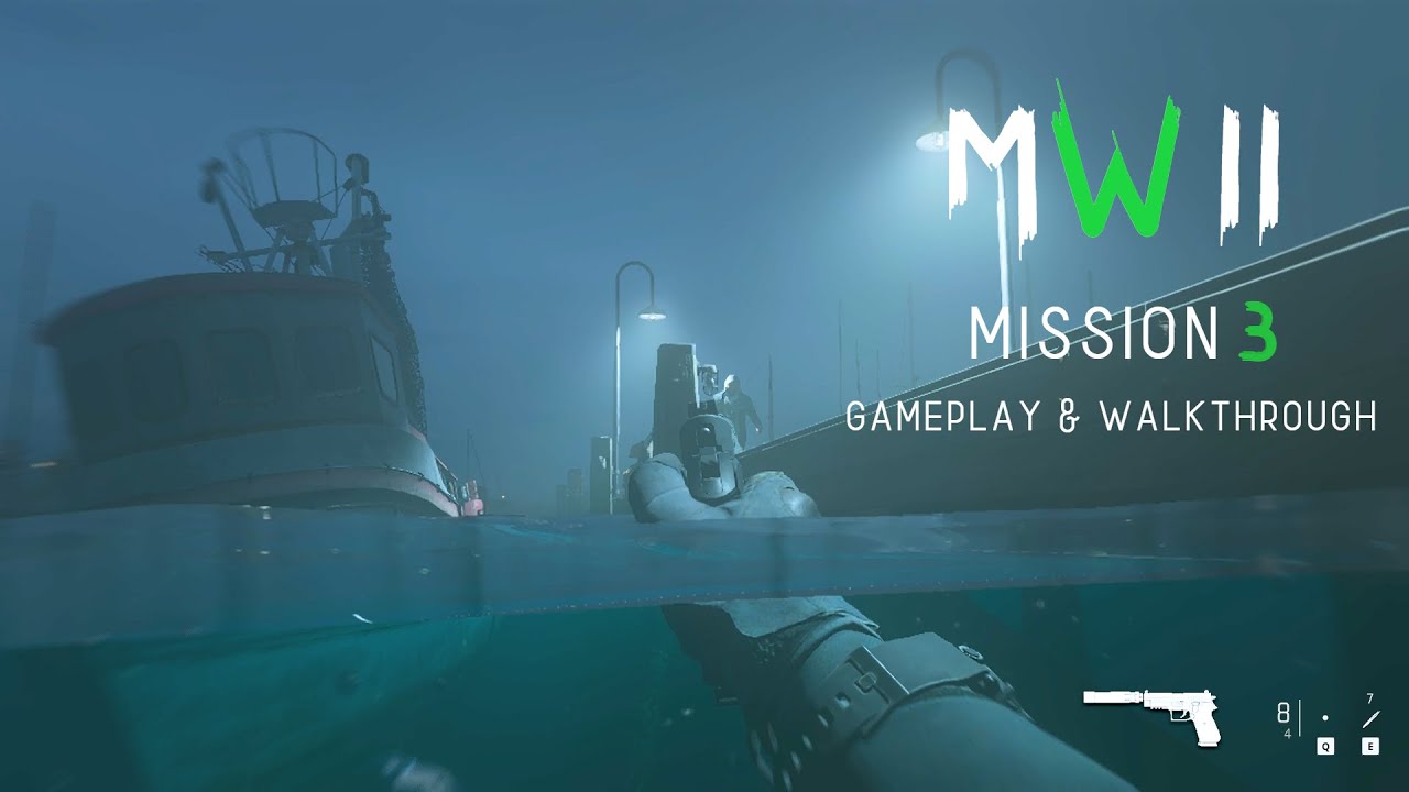 Modern Warfare 2 (2022) Mission 3 Gameplay & Walkthrough - Wetwork. # ...