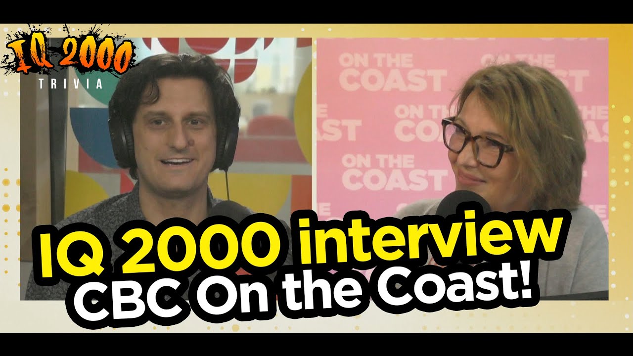 IQ 2000 interview on CBC's On the Coast! - YouTube
