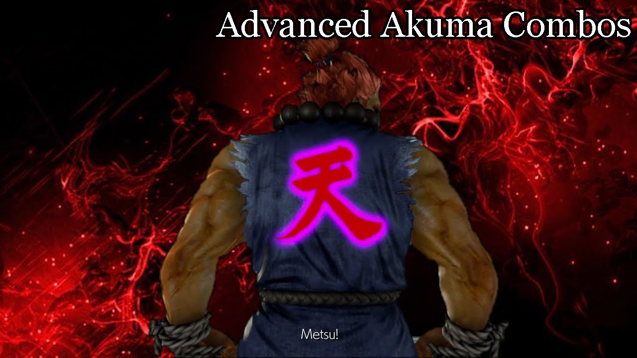 TEKKEN 7 Advanced Akuma Combos - YouTube