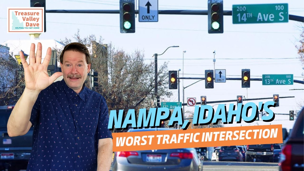 Worst Traffic Intersection in Nampa, Idaho - YouTube