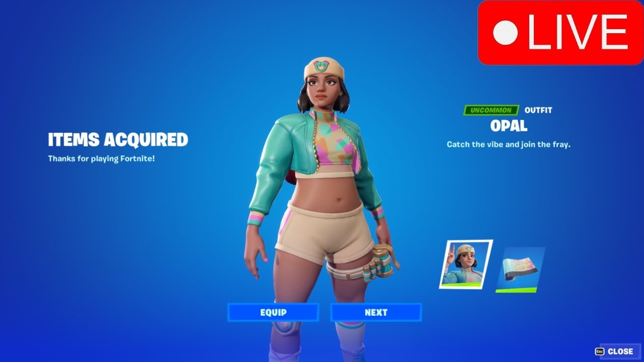 🔴 OPAL SKIN FORTNITE ITEM SHOP Today LIVE! (Fortnite Season 3) - YouTube