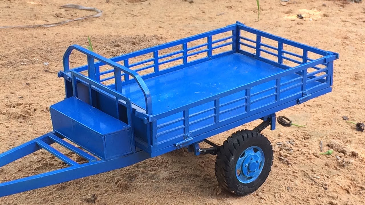 How to make mini Tractor - YouTube