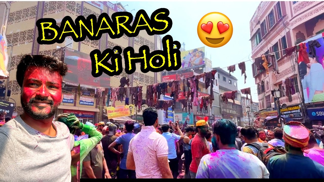 Banaras Ki Holi 😍 | Manikarnika Ghat Holi Khele Masane Me 2024 | Holi ...