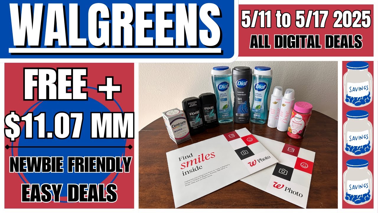 Walgreens Haul 5/11/25 to 5/17/25 - FREE + $11.07MM!!! - All Digital ...