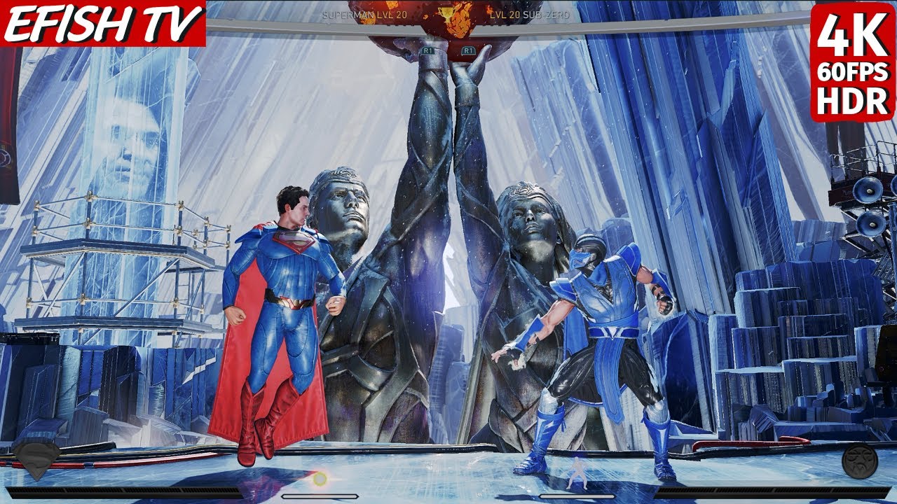 Superman vs Sub-Zero (Hardest AI) - Injustice 2 - YouTube
