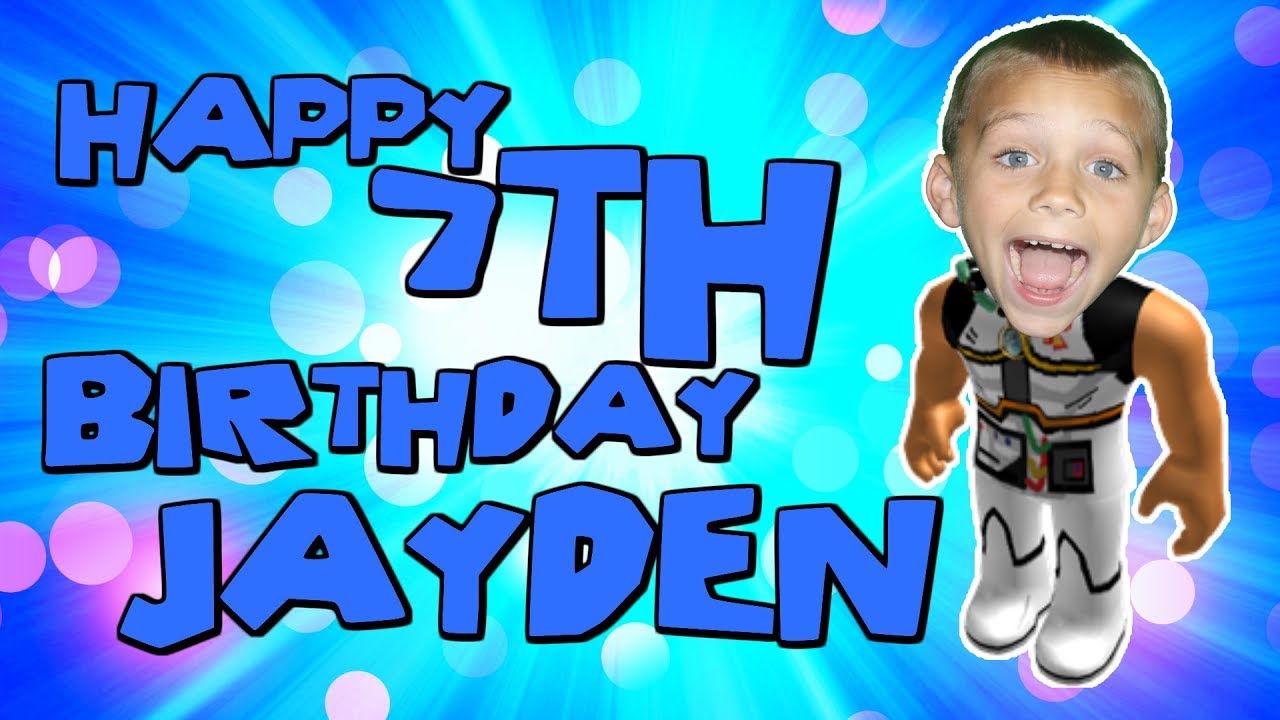 HAPPY 7TH BIRTHDAY JAYDEN GUJ 576 07.08.2017 - YouTube