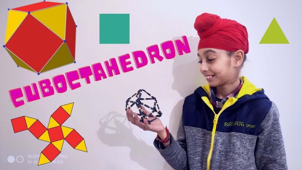 Cuboctahedron || Shapes with cuboctahedron - YouTube