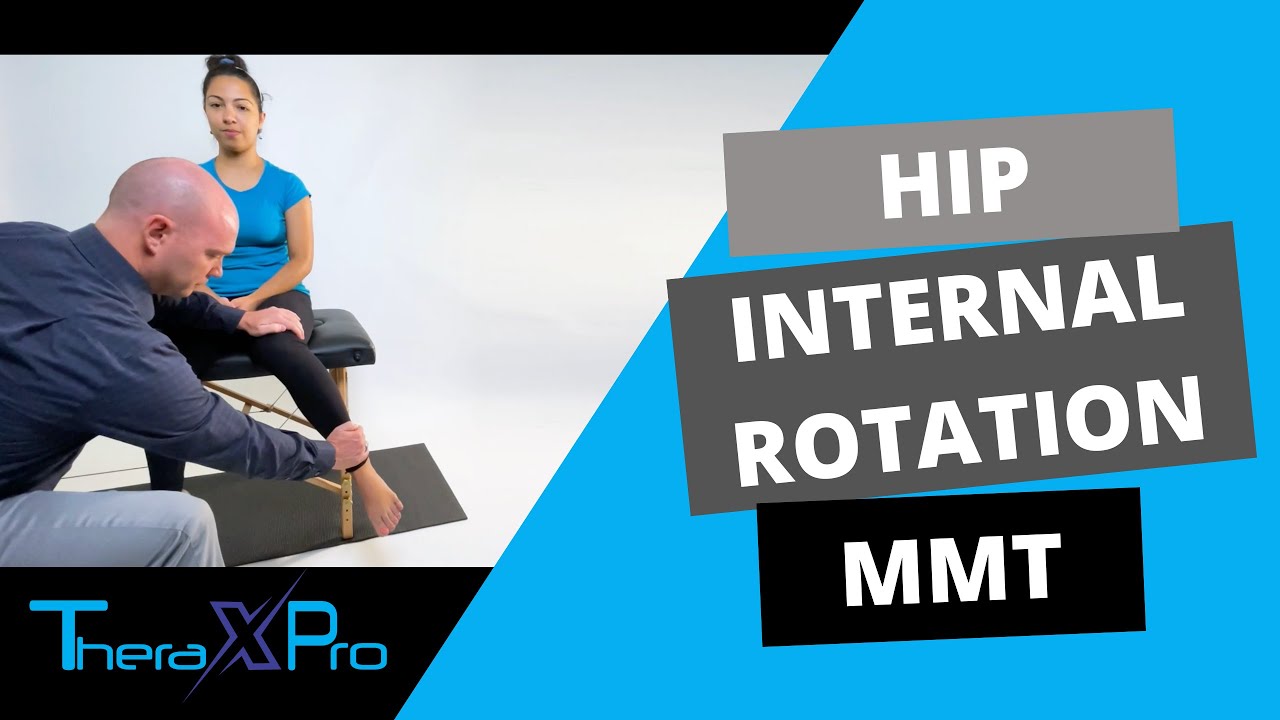 Manual Muscle Test | Hip Internal Rotation - YouTube