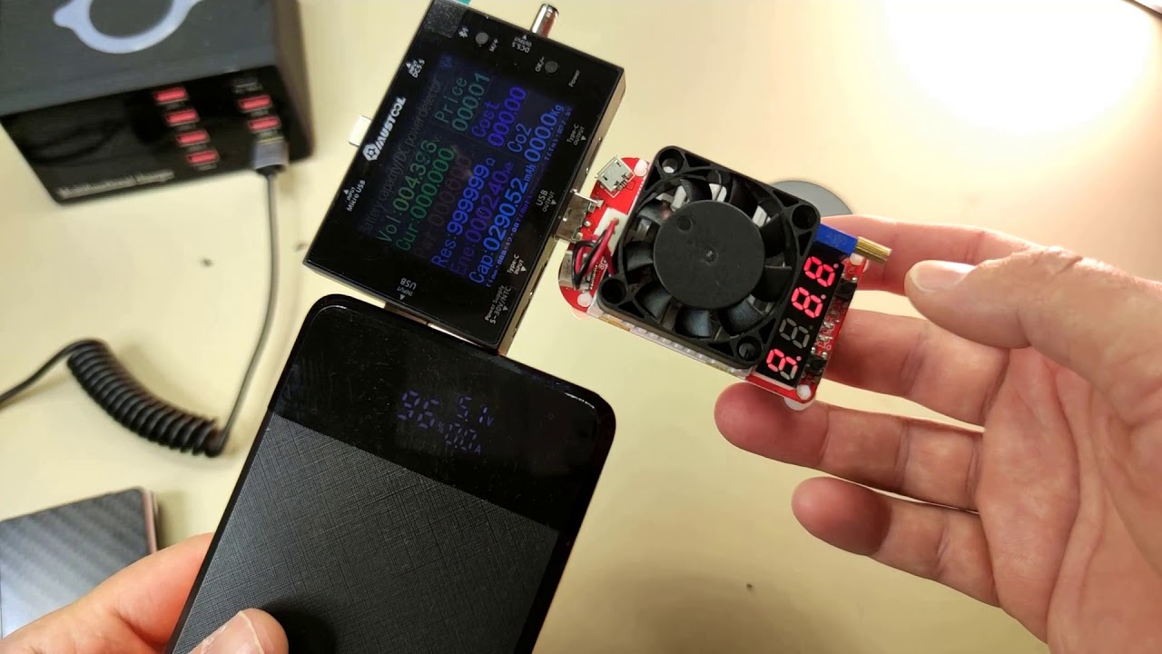 MUSTOOL UD24 Large screen QC, PD USB tester - YouTube