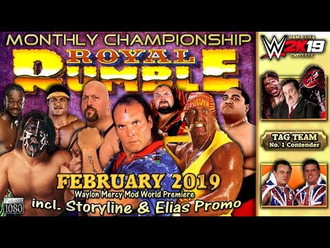 WWE 2K19: 30-Man ROYAL RUMBLE [FEBRUARY 2019] ► Monthly Championship