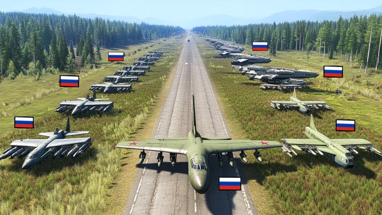 Ukrainian army discovers a top secret Russian airfield with a lot of ...