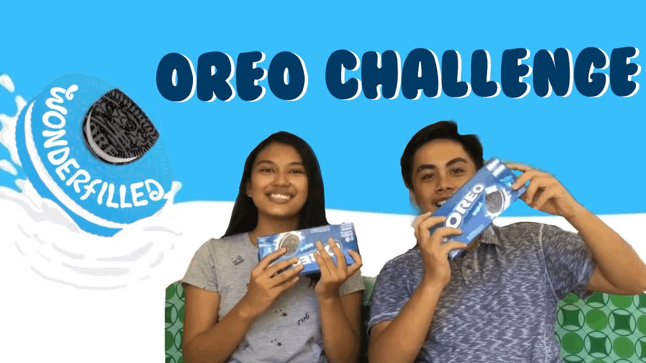 FIRST EVER VLOG | Oreo Challenge - YouTube