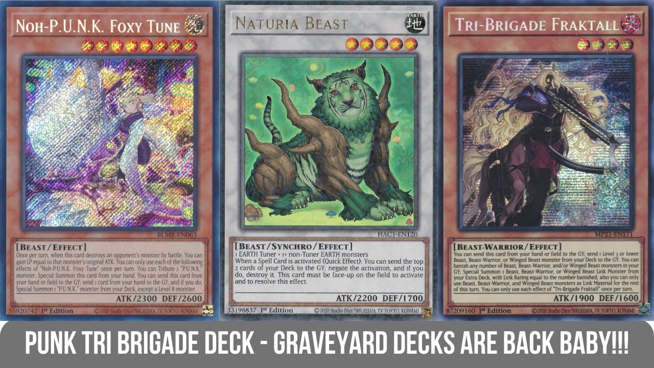 Punk Tri Brigade Deck - Post September 2023 Banlist - YouTube