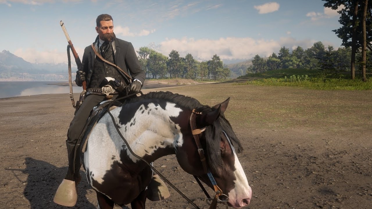 Marion, Tilly and Arthur robbery RDR2 - YouTube