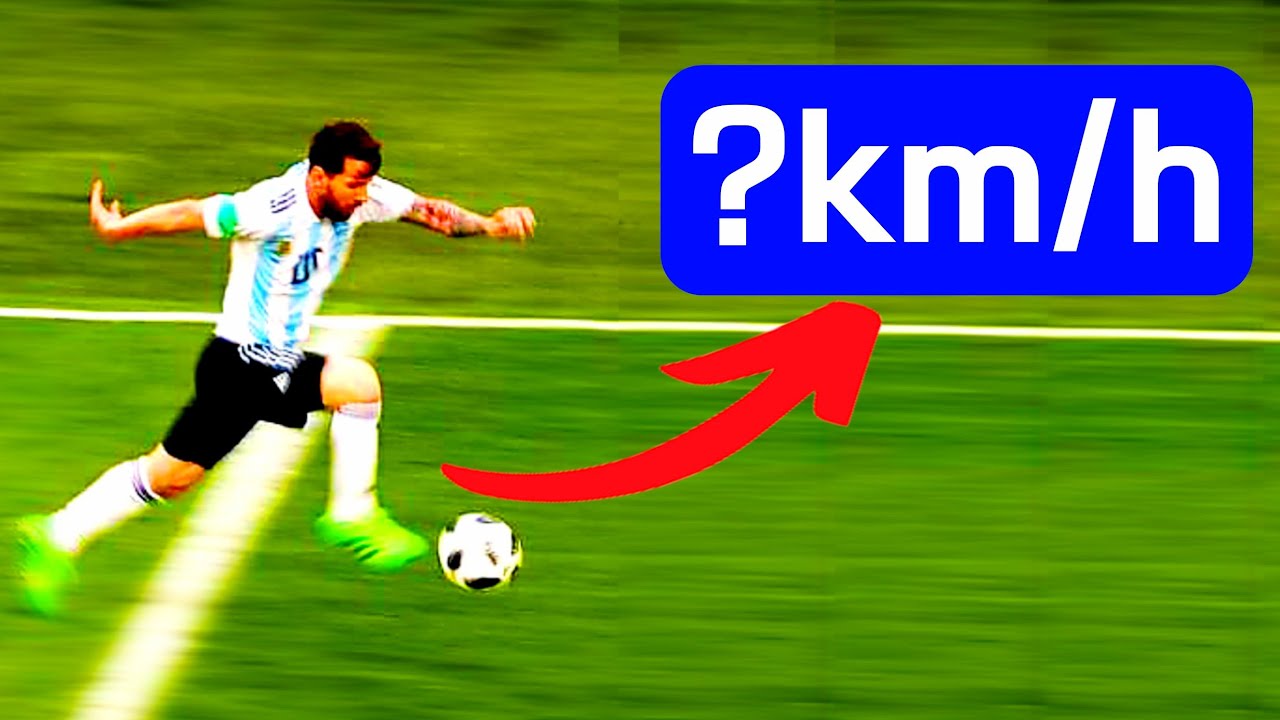 Lionel Messi Top Speed Finally Revealed 🏃 - YouTube