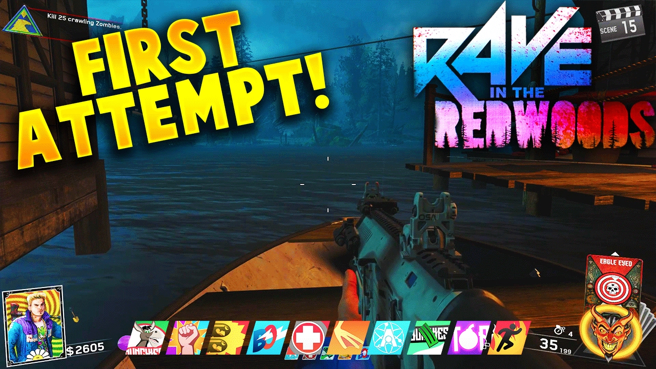 "Rave in the Redwoods" First Playthrough Live! (Call of Duty Infinite ...