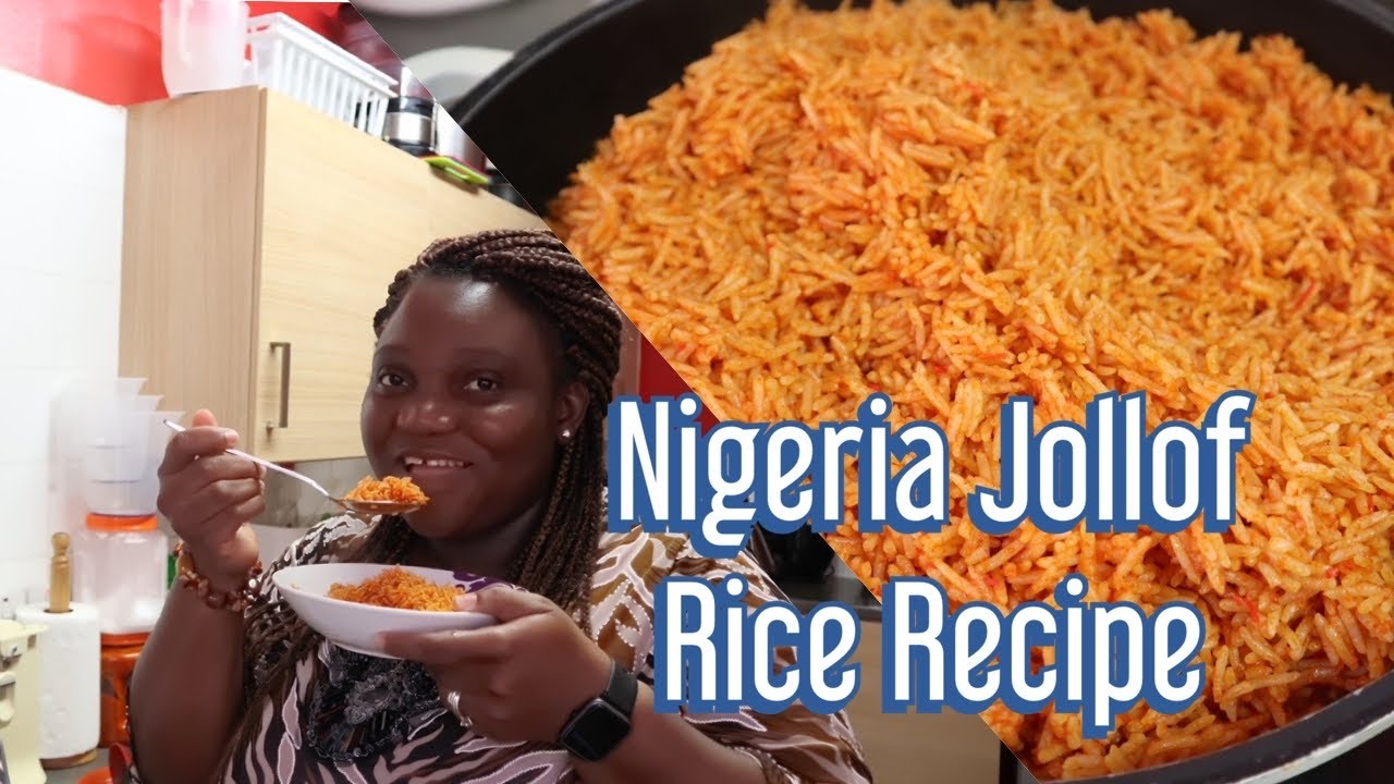How to Cook Nigeria Jollof Rice | Nigeria Party Jollof rice recipe |All ...