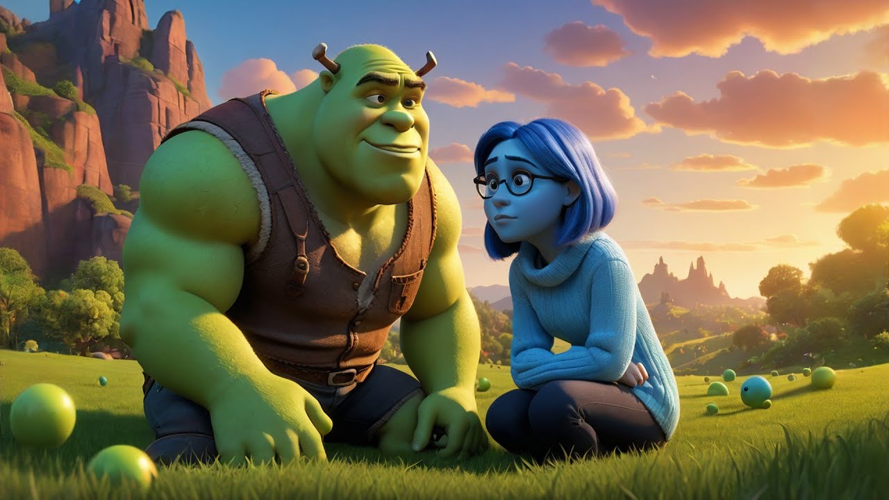 Shrek y las Emociones de Riley #ai - YouTube