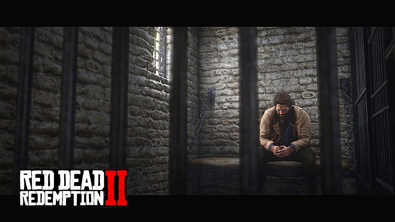 RDR2 - What happens if Arthur ends up in Jail in Valentine - YouTube