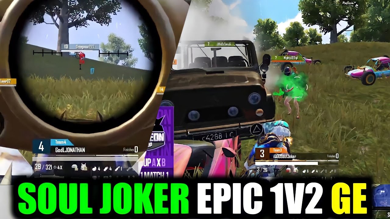 SouL Joker Unbelievable 1v3 GE😱 GodL vs Team Omega🔥 - YouTube