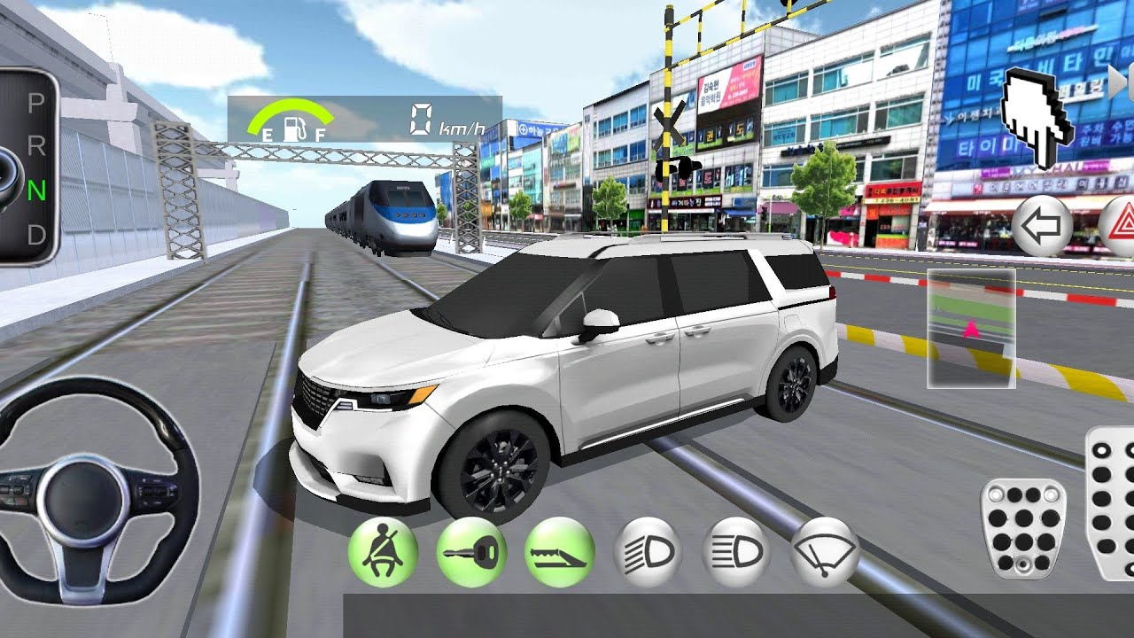 Buggati Seron Super Car Vs Super Train City Road Driving Gameplay - 3D ...