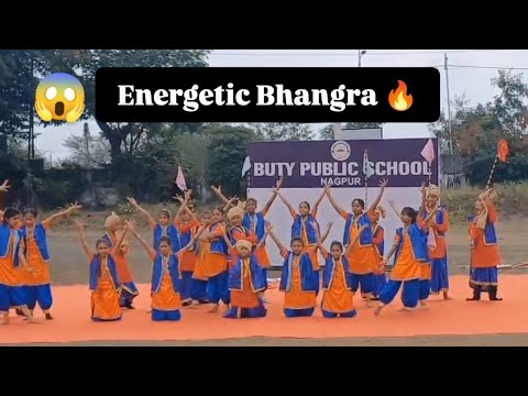 Bhangra dance performance in Annual function 🔥😱 State wise dance ...