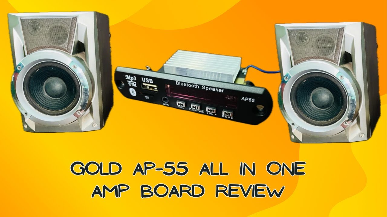 Gold AP 55 All in One Amplifier board Review Review #Gold AP55 #All in ...