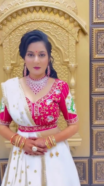 Engagement Bride Look 2023 | Akash Beauty Salon | Junagadh - YouTube