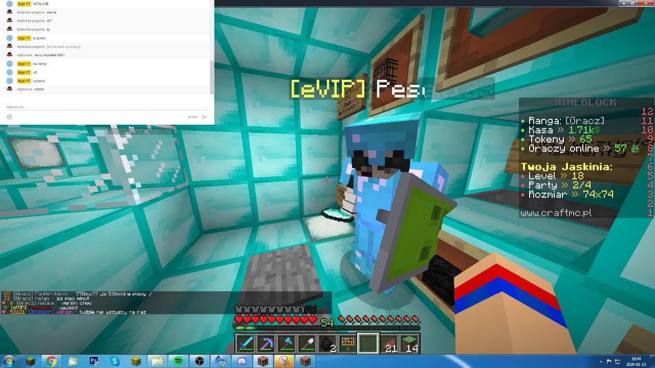 LIVE Z MINEBLOCK CRAFTMC - YouTube