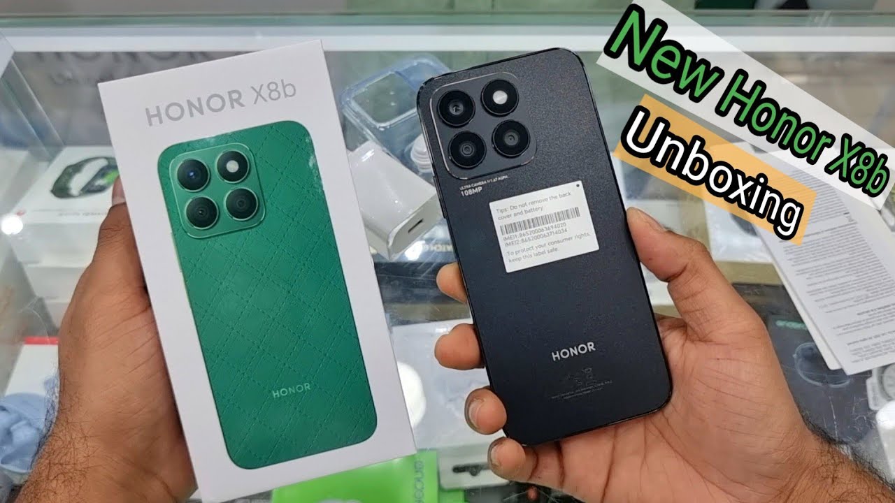 New Honor X8b Unboxing And Review - YouTube