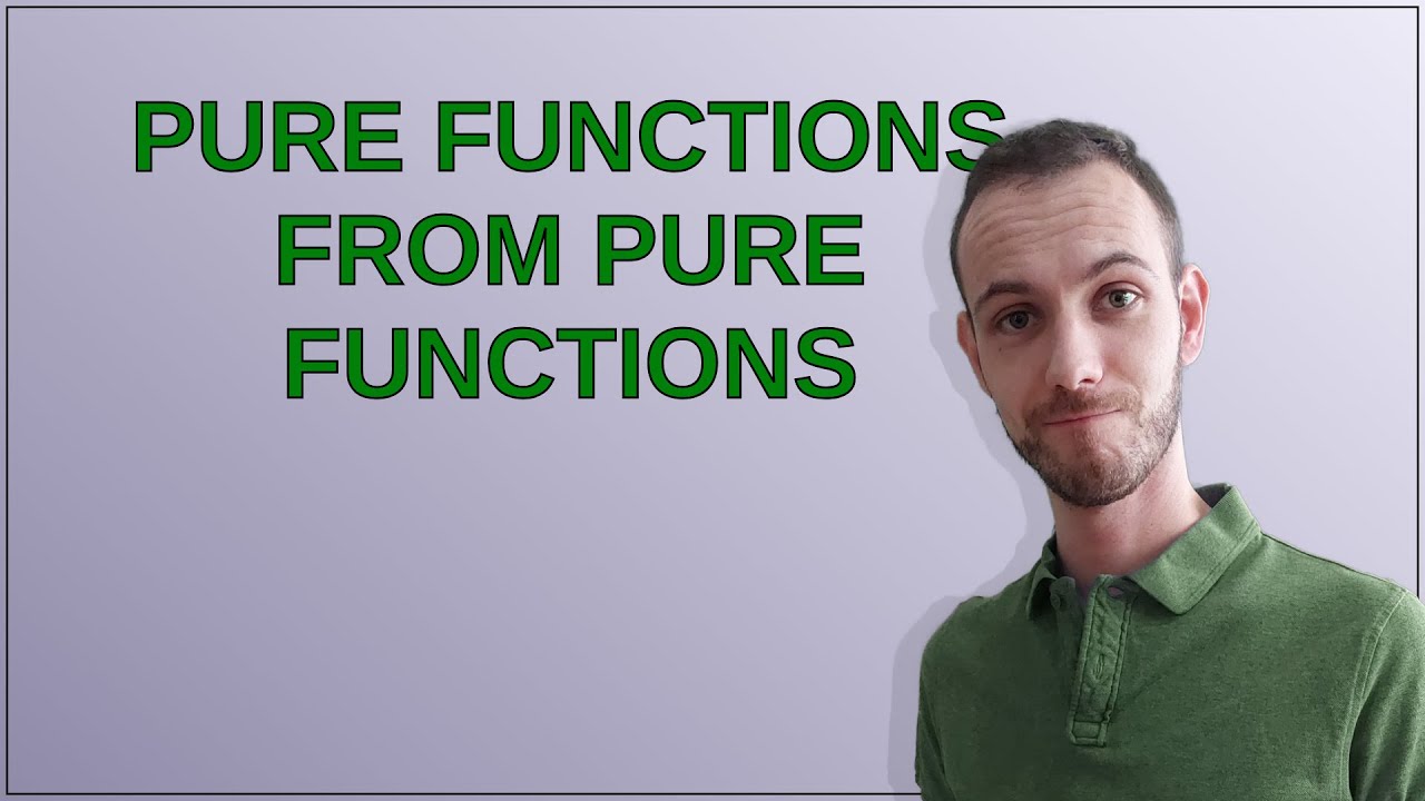 Mathematica: Pure functions from pure functions - YouTube