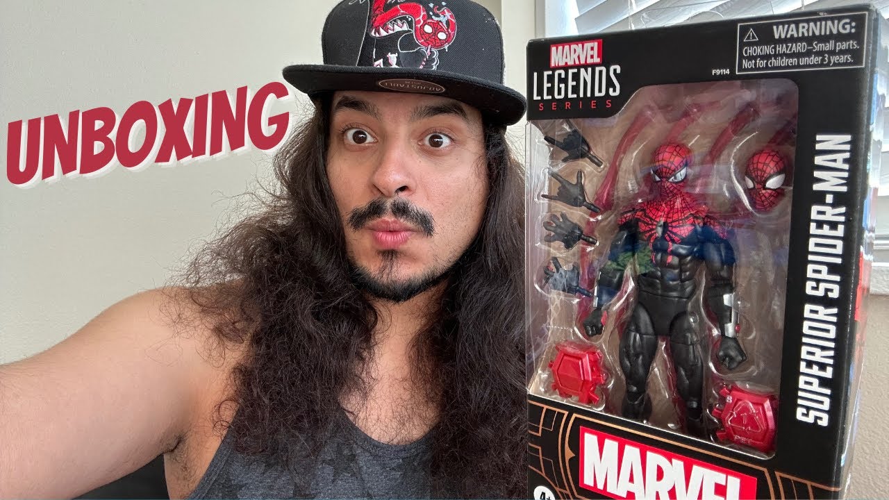 Unboxing my first Action Figure on youtube, The Superior Spider-Man # ...