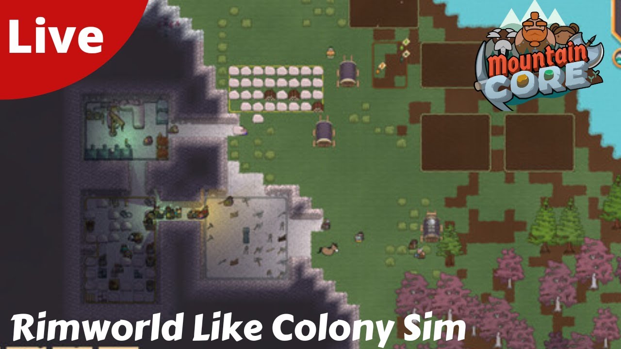 Colony Building Survival Sim Rimworld Meets Dwarf Fortress ...