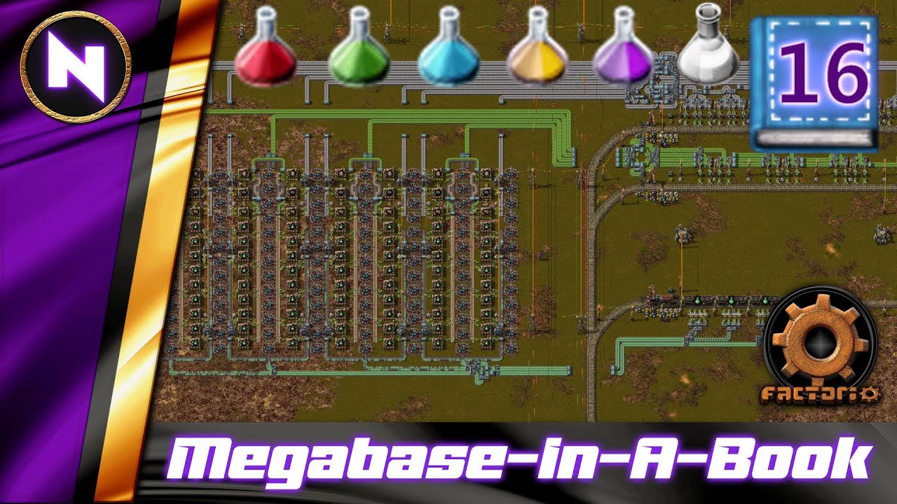 Re-designing GREEN SCIENCE For 5400 / Min | #16 | Factorio Megabase-In ...