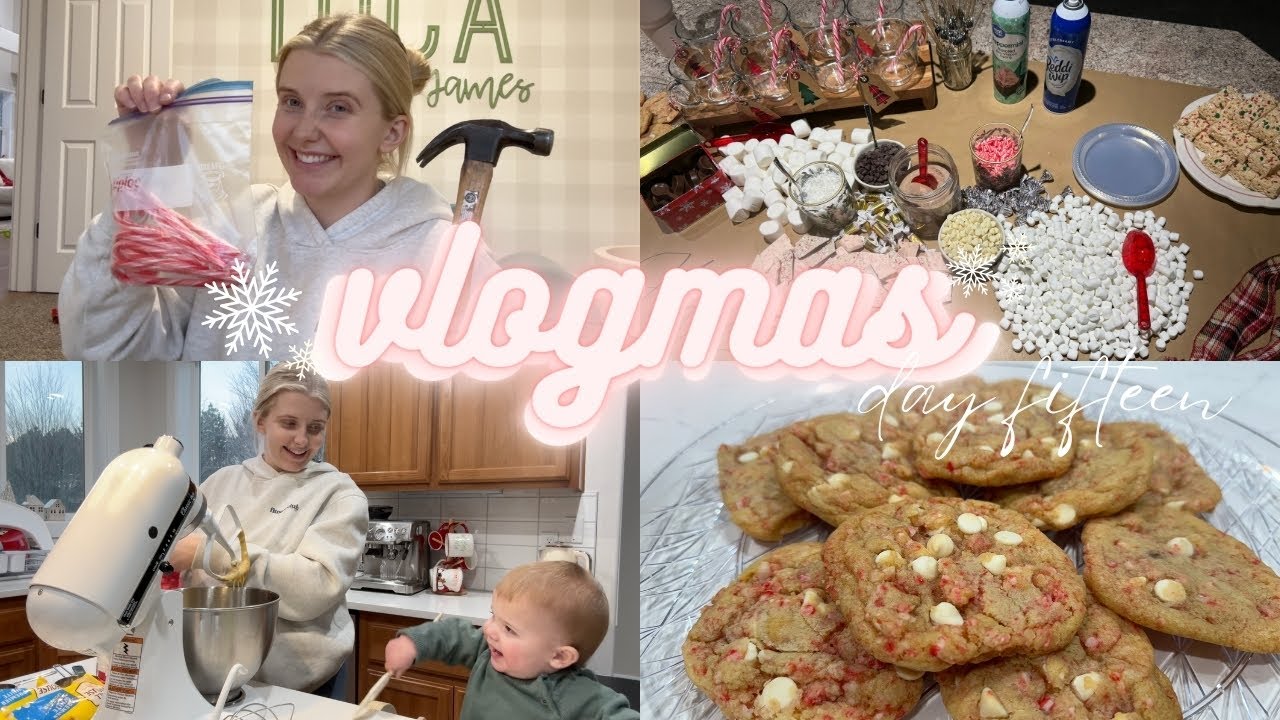 baking with my toddler, girls night, & day 2 of nap transition (vlogmas ...