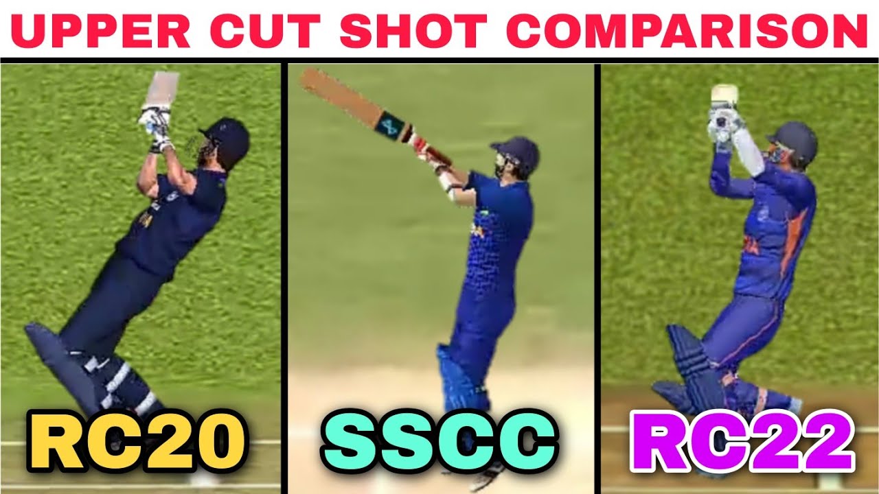 Upper Cut Shot Comparison | Rc22 Vs Sscc Vs RC20 | Rc22 | Sscc | Rc20 ...