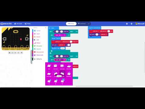 Microbit Led Hareketlerine Örnek | Led Shake Tilt Sample Project - YouTube
