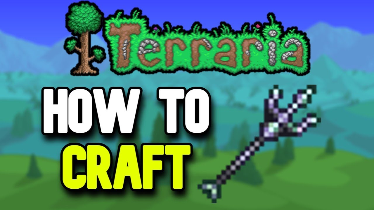 How to Make a Titanium Trident in Terraria (Quick Tutorial) - YouTube