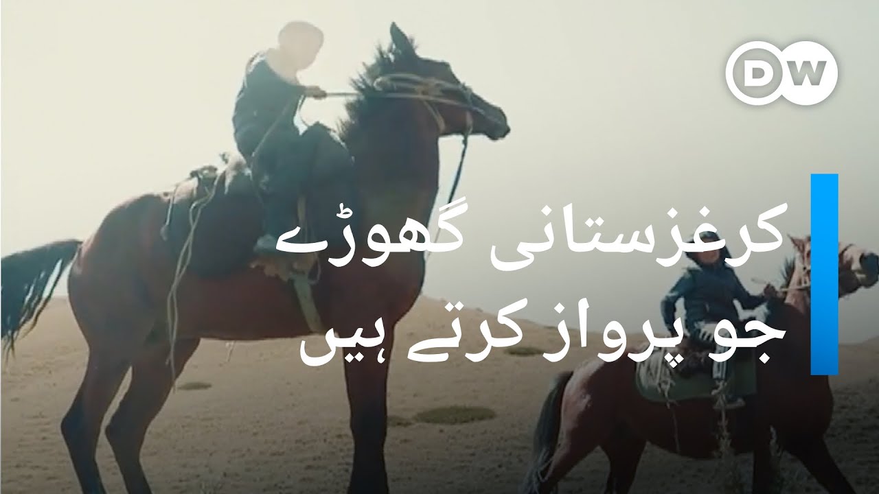 پرواز کرتے کرغزستانی گھوڑوں کی دنیا | DW Urdu - YouTube