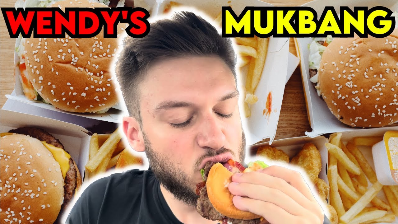 Personal Trainer Mukbang WENDY'S MUCK - YouTube